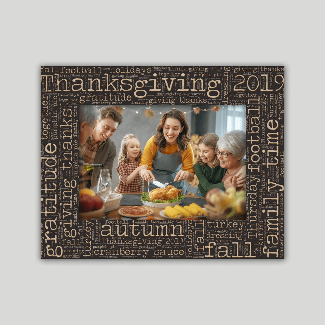 Thanksgiving 2019 Photo Frame 5x7 | Free Photo Print + Free ...