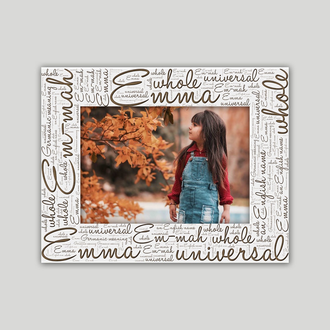 Emma Origins Photo Frame 5x7 | Free Photo Print + Free Personalization ...
