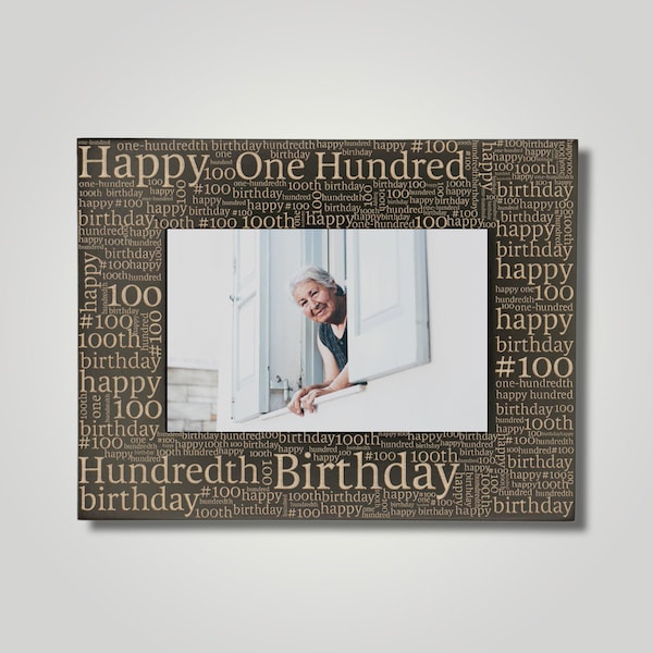 Personalized 100th Birthday - Etsy