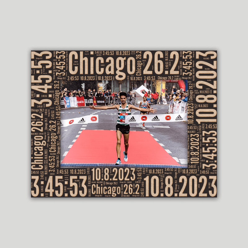 Chicago Marathon Wooden - Etsy