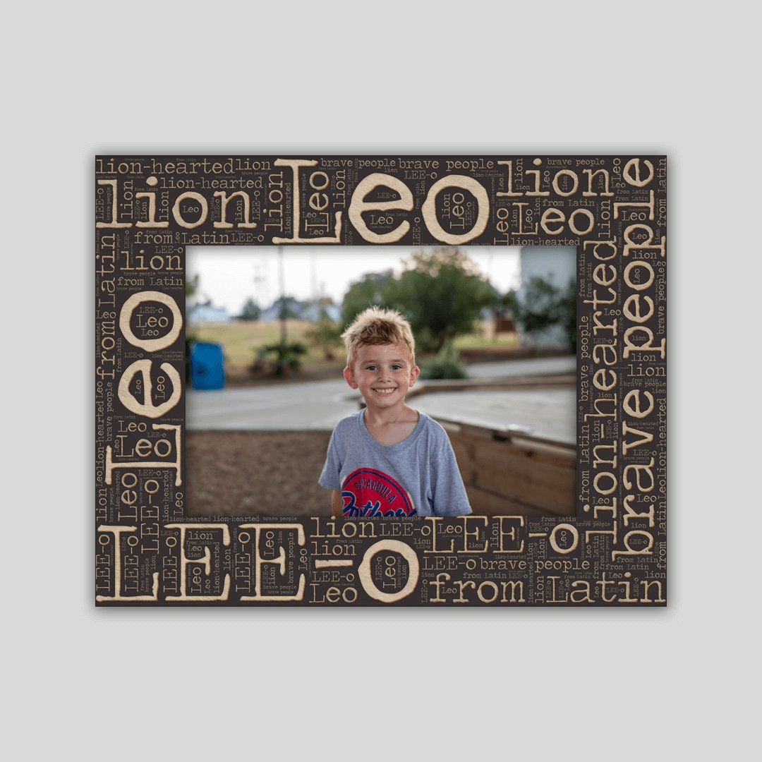 Leo Origins Photo Frame 5x7 | Free Photo Print + Free Personalization ...