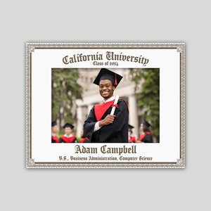 Personalized Maple College Graduation Photo Frame - Etsy