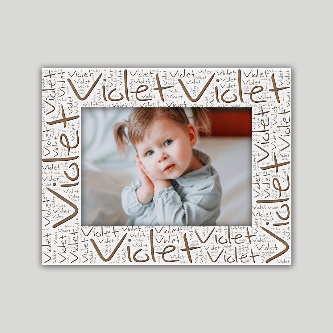 Violet Photo Frame 5x7 | Free Photo Print + Free Personalization on ...