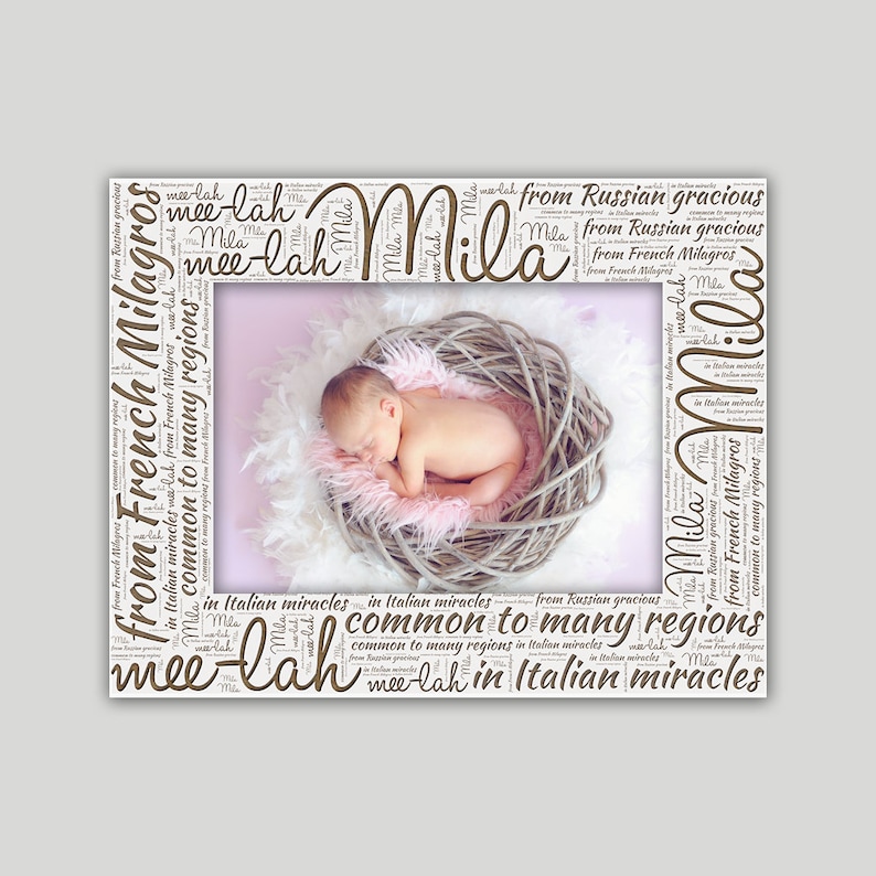 Mila Origins Photo Frame 5x7 Free Photo Print Free Personalization on ...