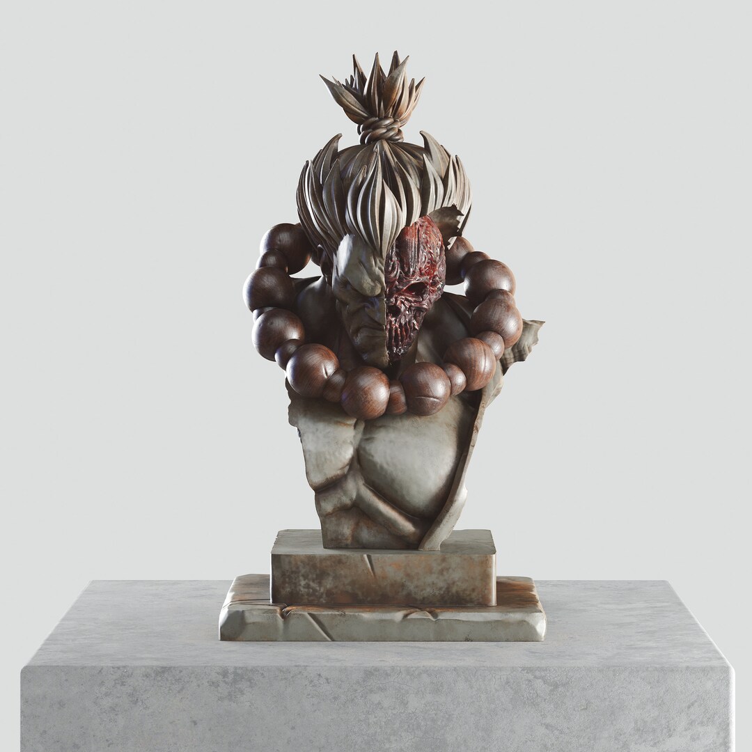 Akuma Bust 3D Stl Files High Quality 3D Printer Files 3d Print File 3D ...