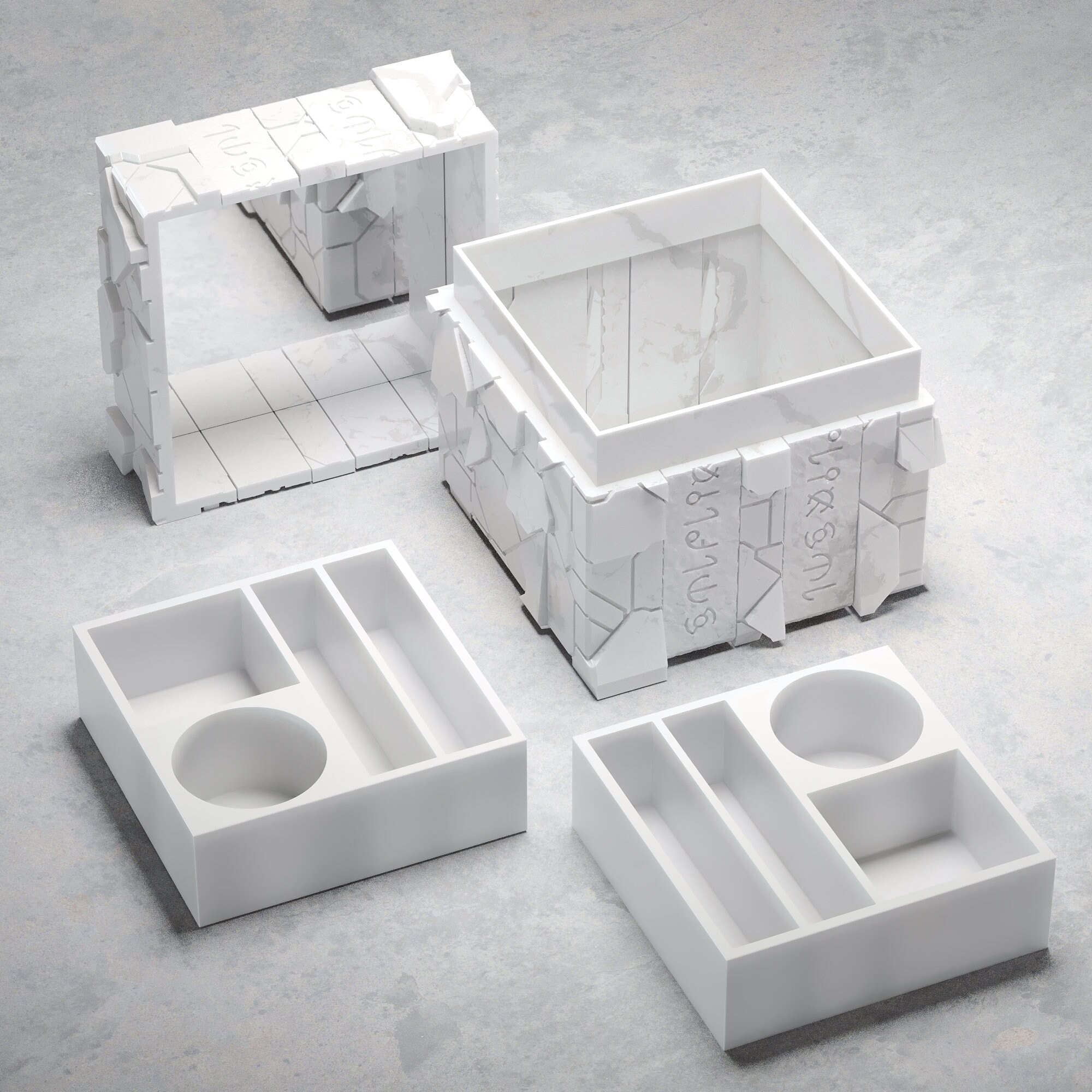 Jewelry Box 3D Print Stl File 3D Print Model 3D Stl File - Etsy