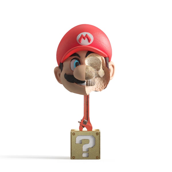 3d Print Stl Files Mario - Etsy