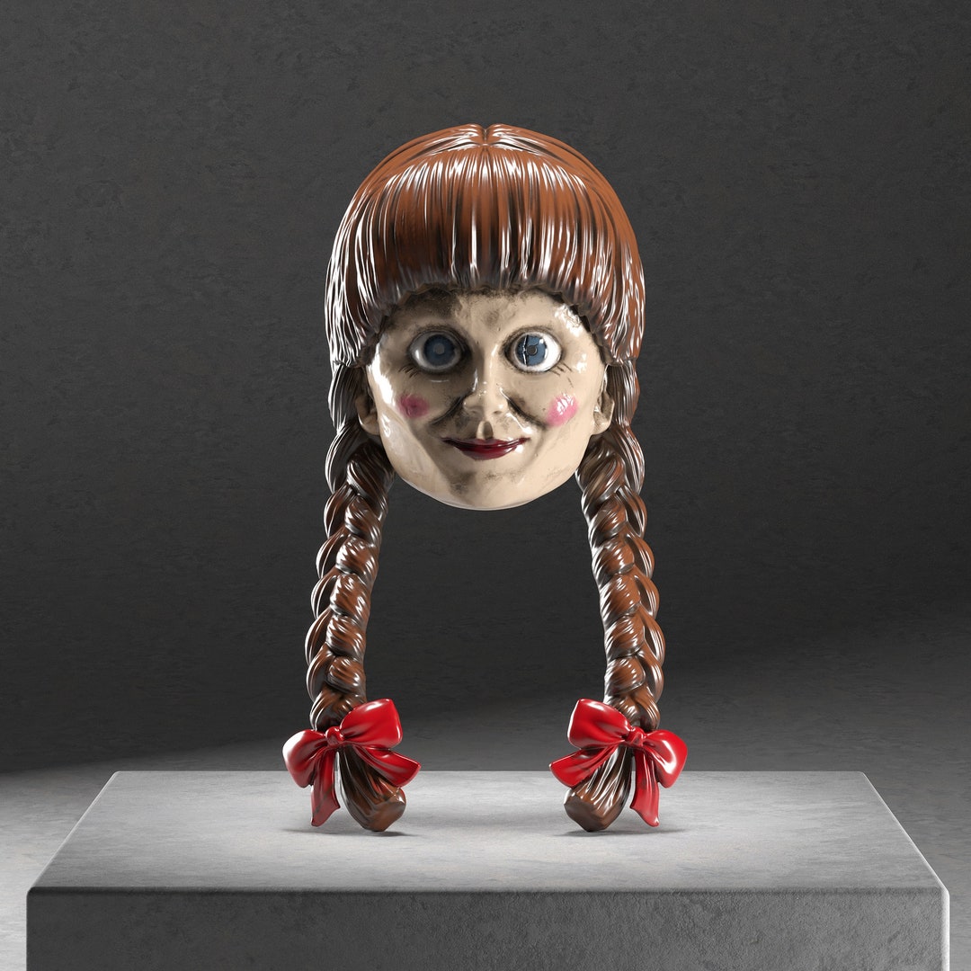 Annabelle Mask 3D Stl Files High Quality 3D Printer 3d - Etsy
