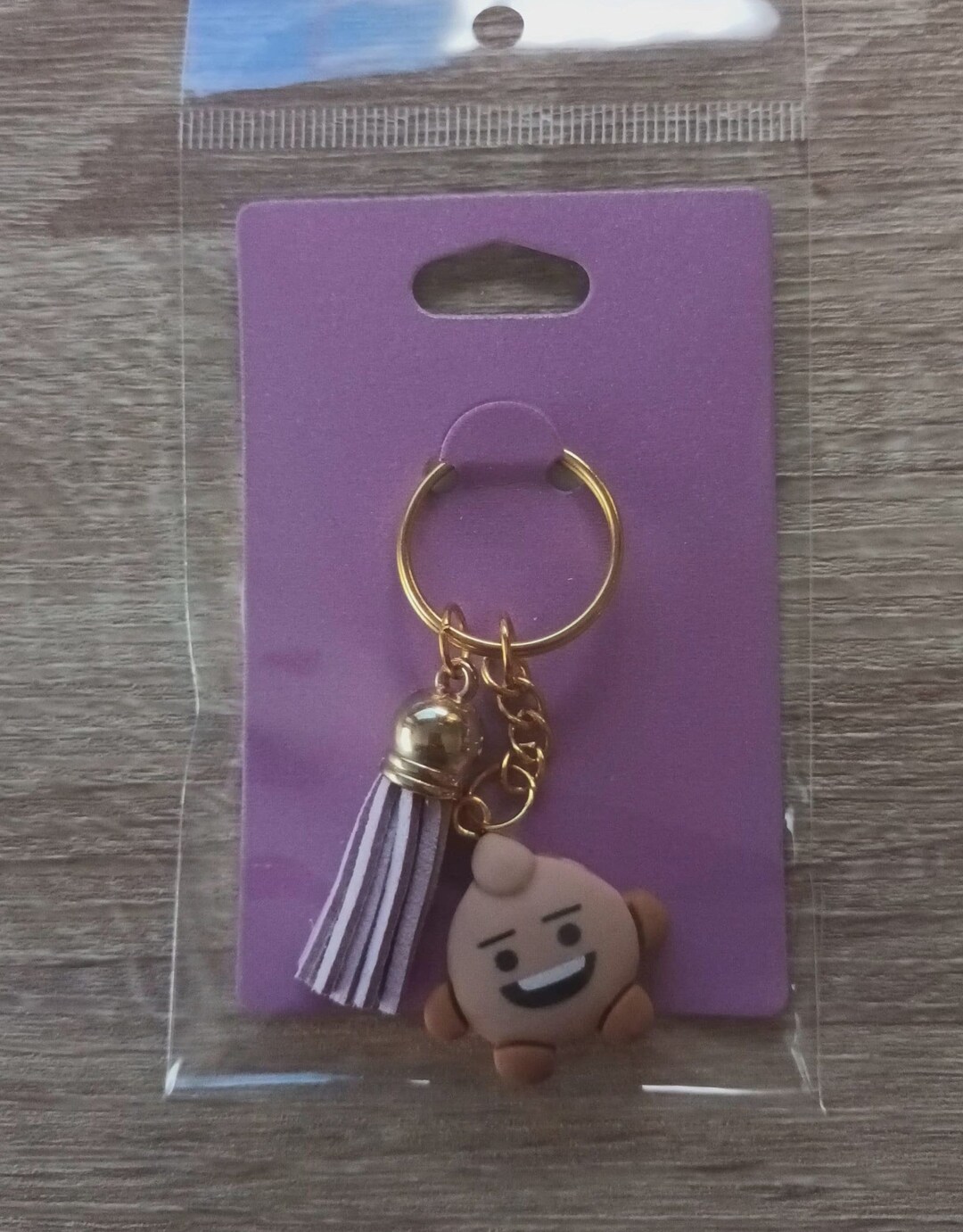 BTS BT21 Shooky Handmade Keychain - Etsy