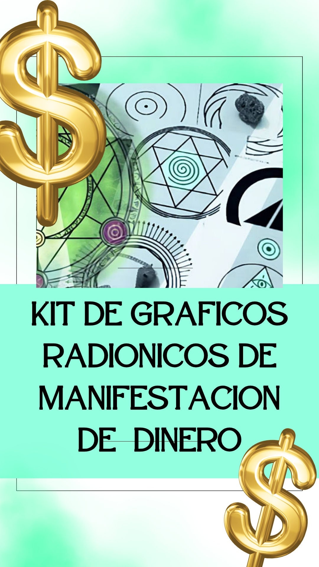 Radionic Graphics Kit to ATTRACT MONEY + Video Tutorial - Etsy