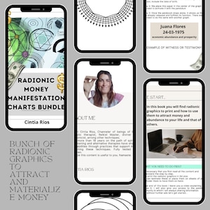Radionic Money Manifestation Charts Bundle - Etsy