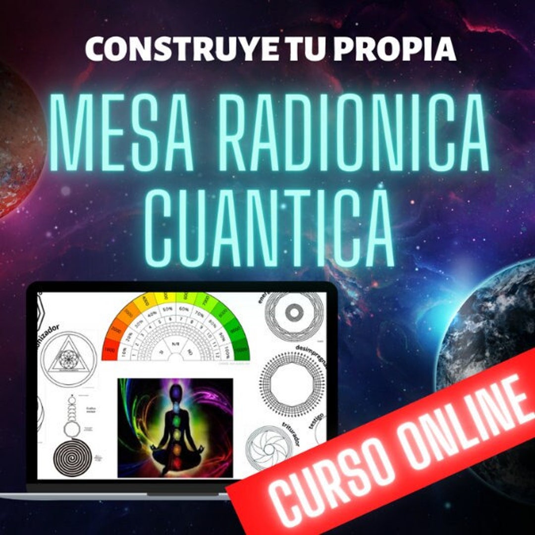 Create Your Radionic Table - Online Course in Spanish - Etsy