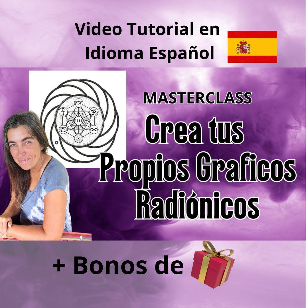 Create Your Own Radionic Charts - Spanish Language - Etsy