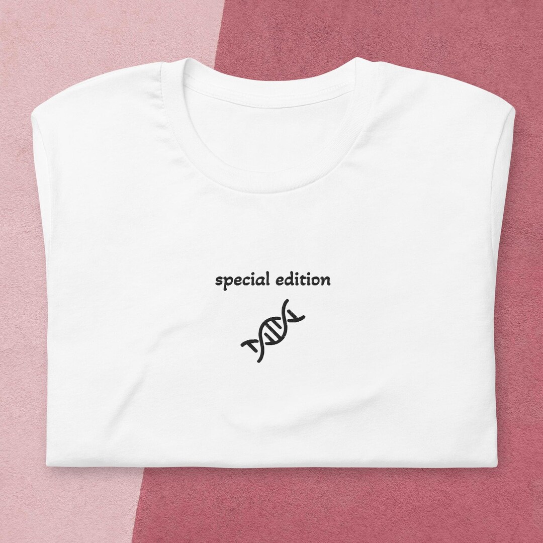 DNA T-shirt Rare Disease Awareness Embroidered - Etsy