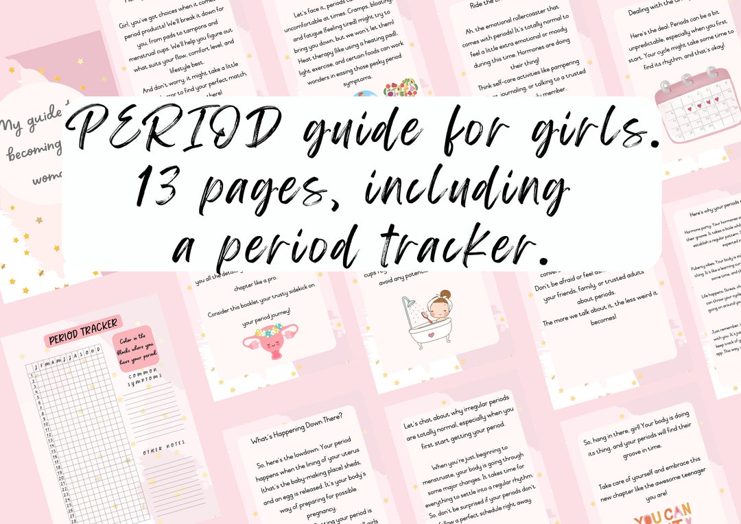 PERIOD Guide for Girls. Information Booklet for Girls. My Guide to ...
