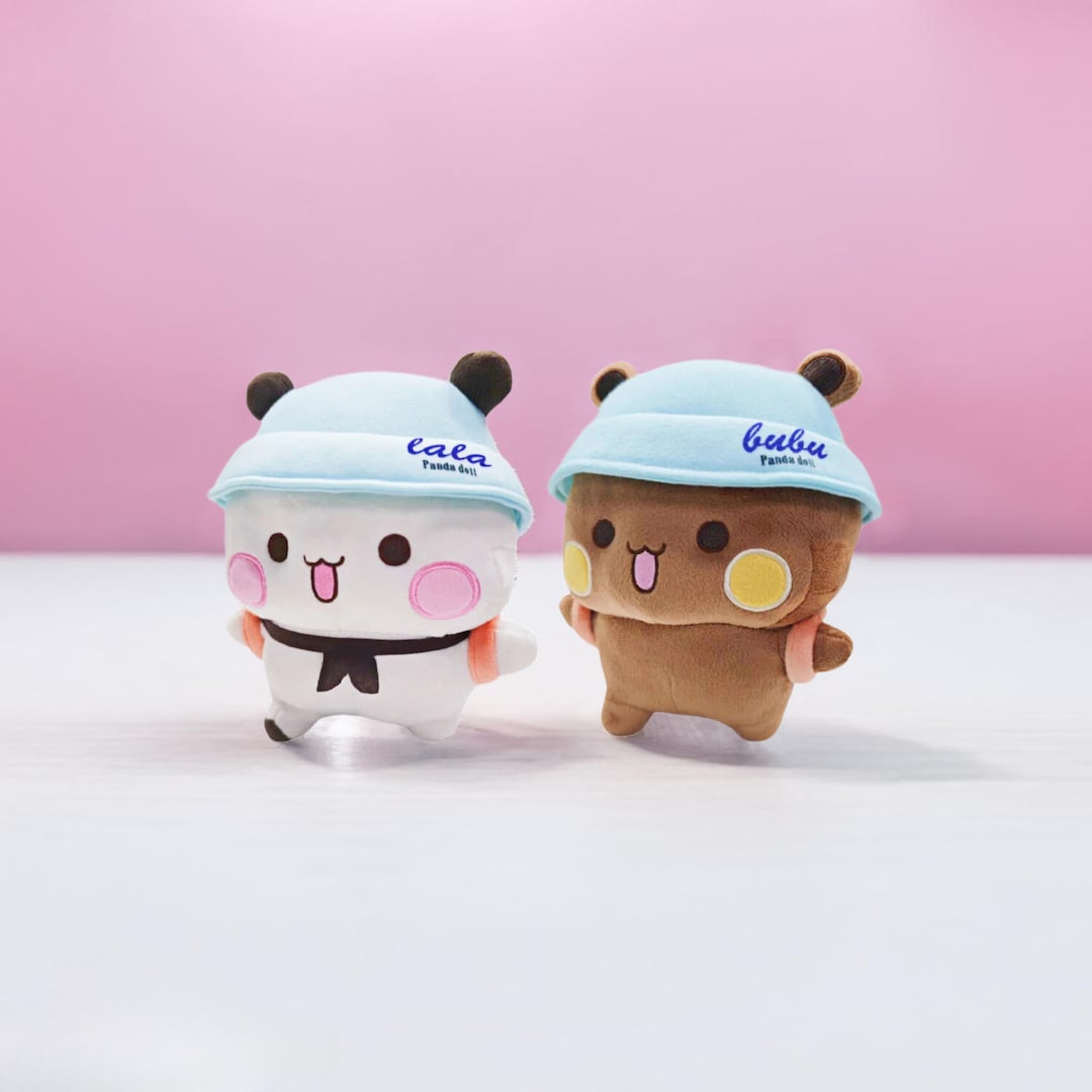 Bubu and Dudu Plush Toy, Anime Stuffed Toy, Cute Cartoon Karson Bear ...