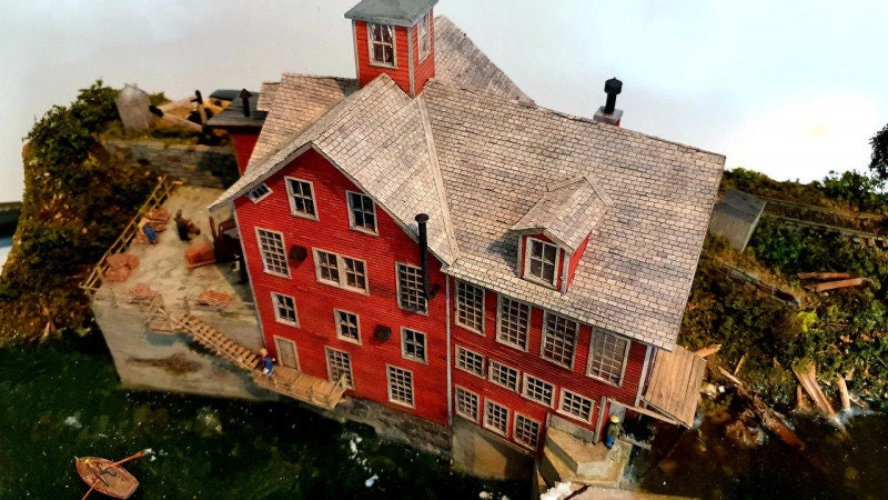 Diorama martin Machine Co. Scale Diorama laser Cut in H0 1:87 - Etsy