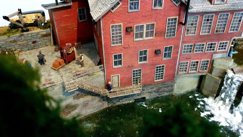 Diorama martin Machine Co. Scale Diorama laser Cut in H0 1:87 - Etsy