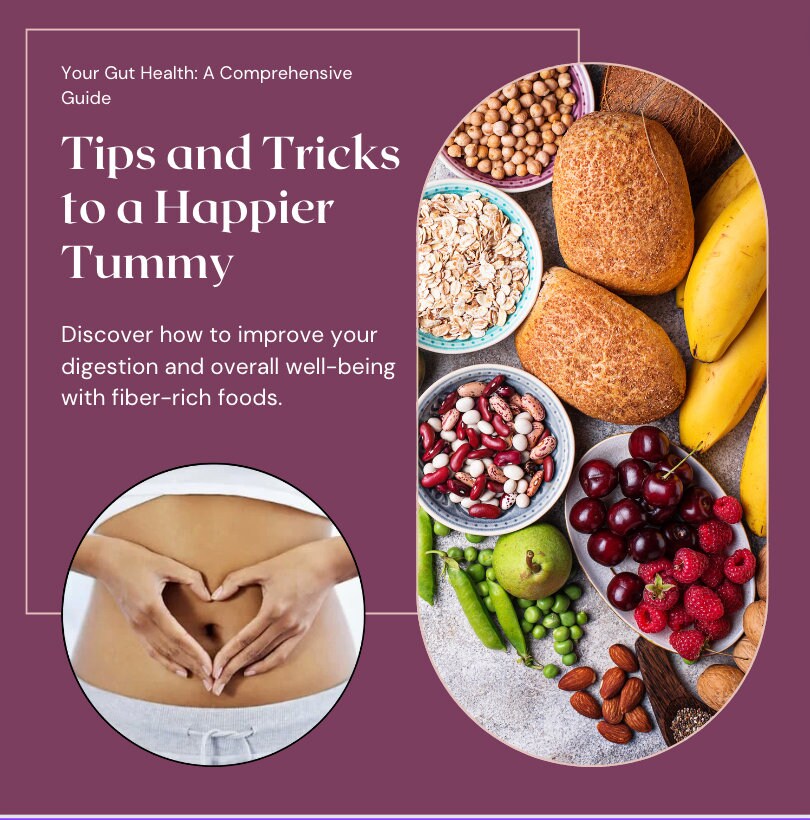 Tips and Tricks to a Happier Tummy - Fiber Resource Guide - Etsy