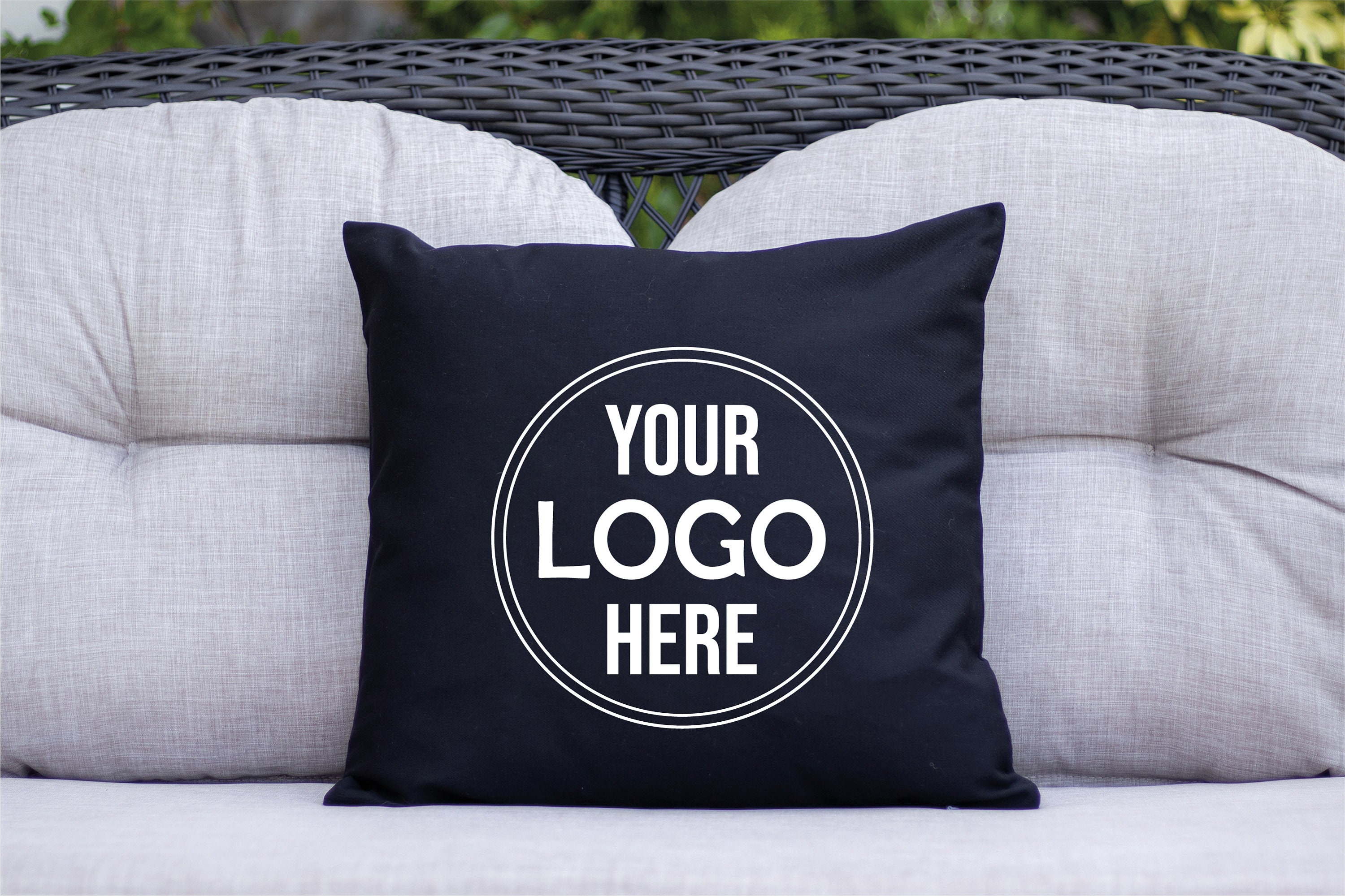 Custom Pillow Logo Cushion Custom Logo Pillow Personalized - Etsy