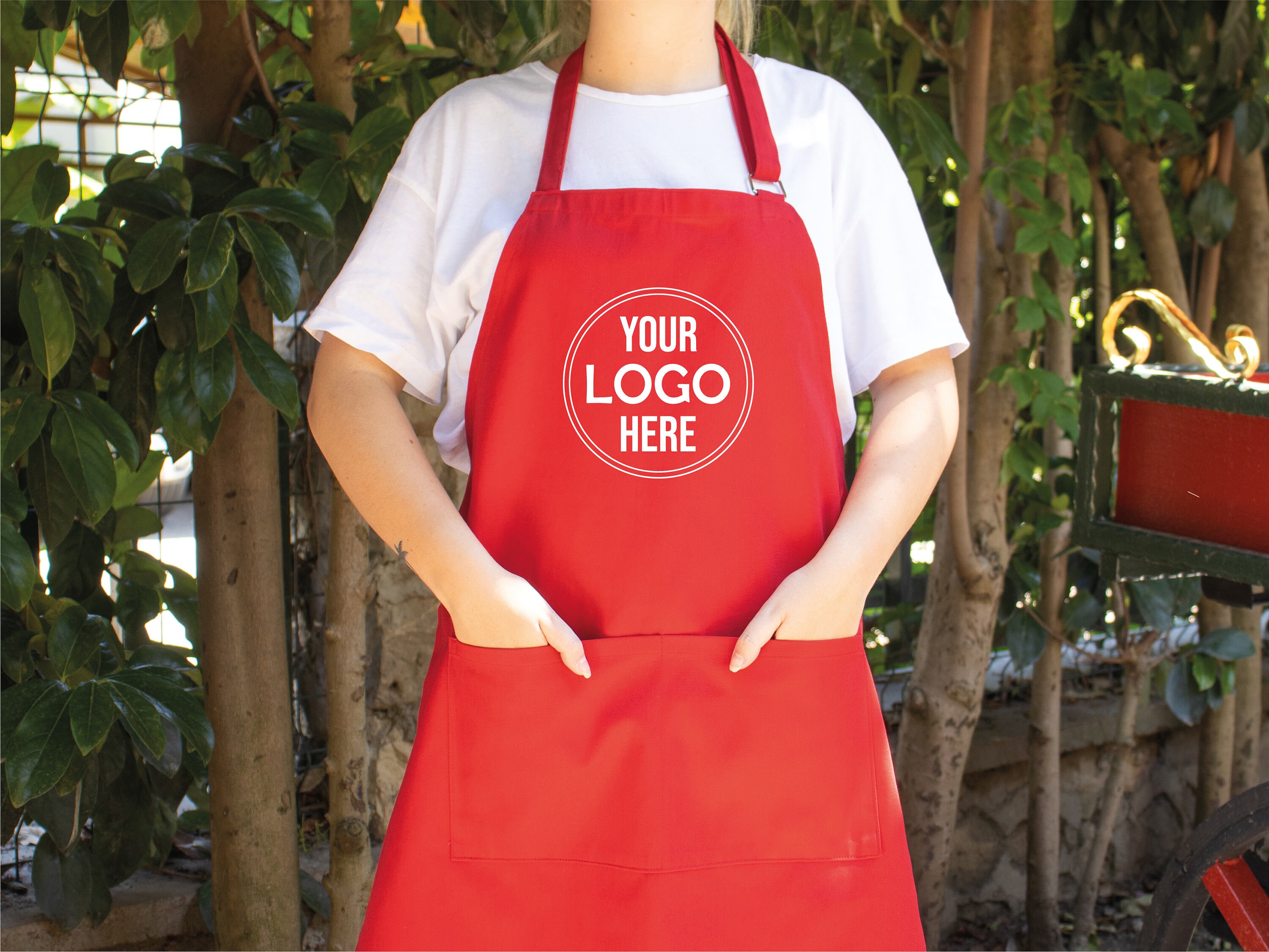 Personalized Apron Custom Logo Apron Personalized Logo - Etsy