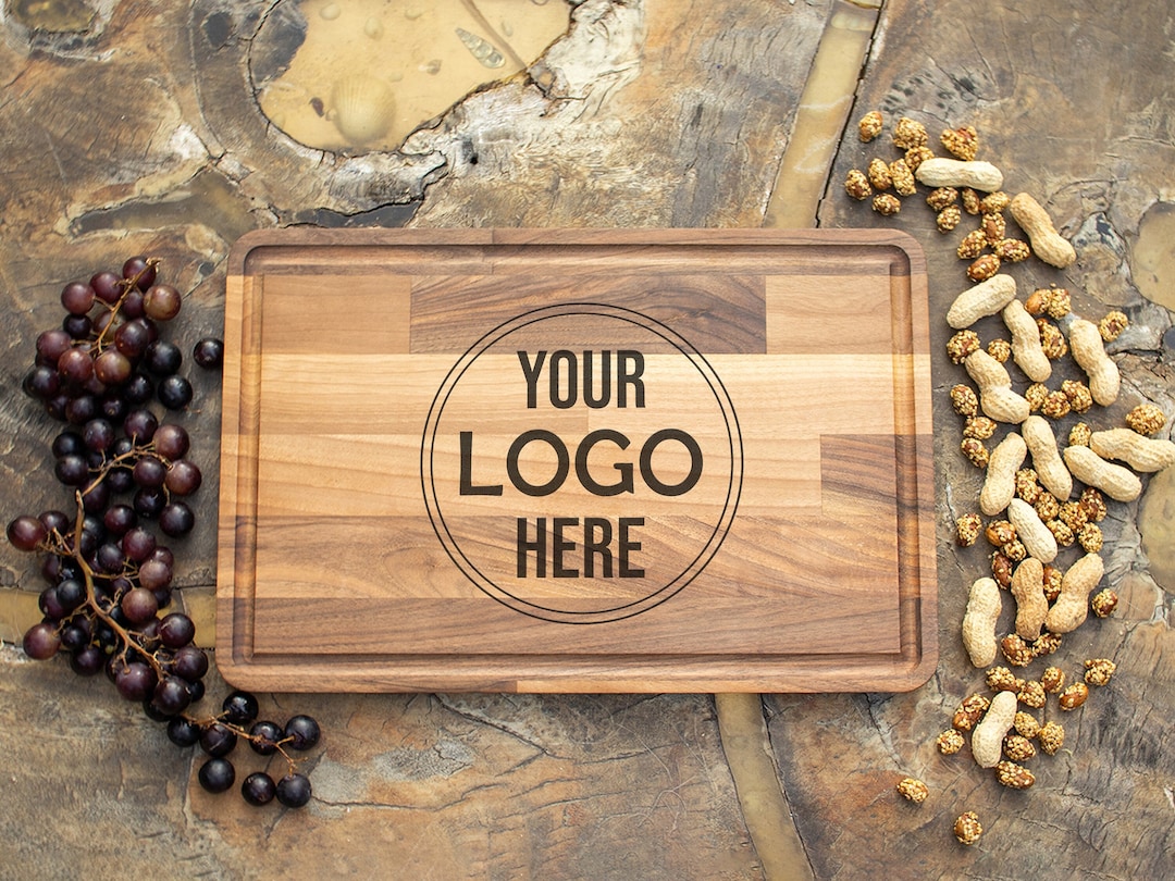 Personalized Logo Cutting Board, Custom Cutting Board, Logo Cutting ...
