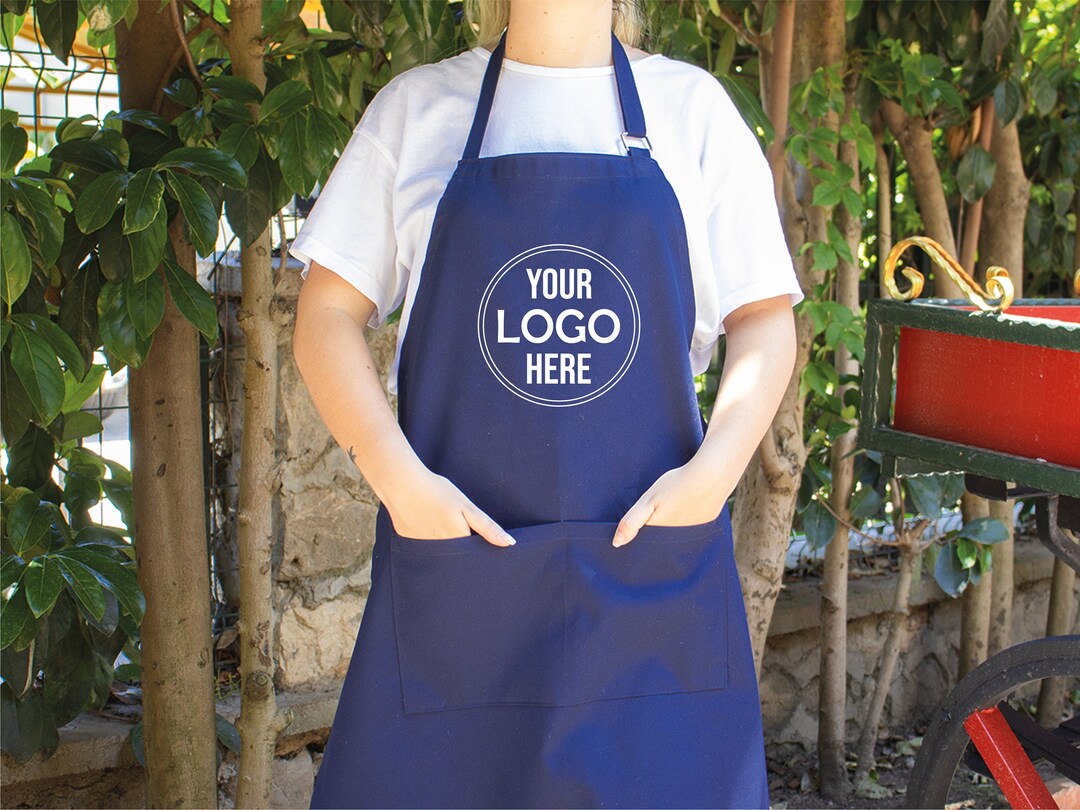 Personalized Apron, Custom Logo Apron, Personalized Logo Apron, Bulk ...