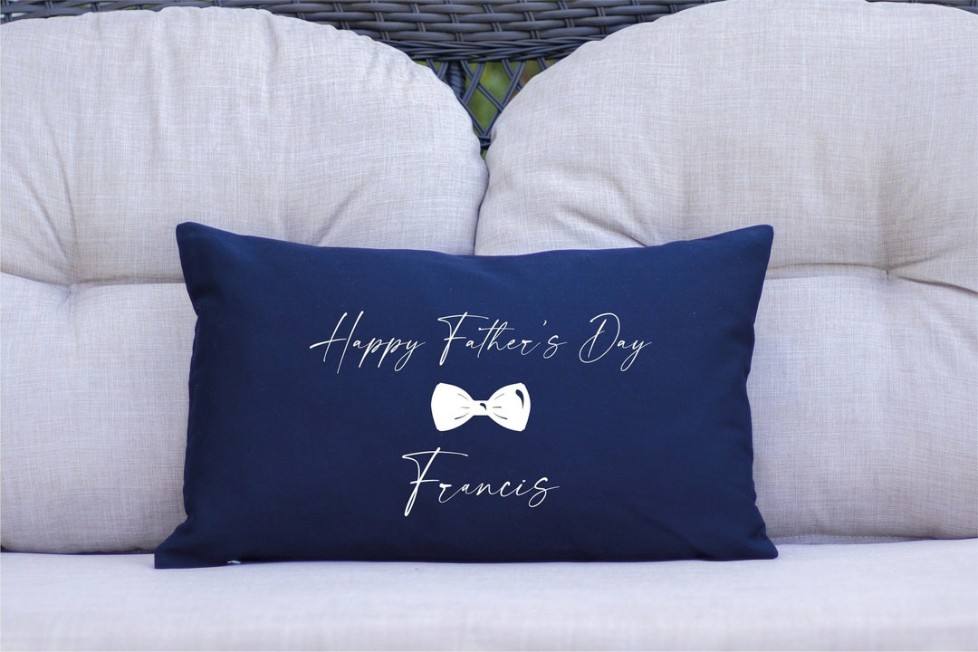 Personalized Pillow, Custom Father's Day Pillow, Father's Day Gift ...
