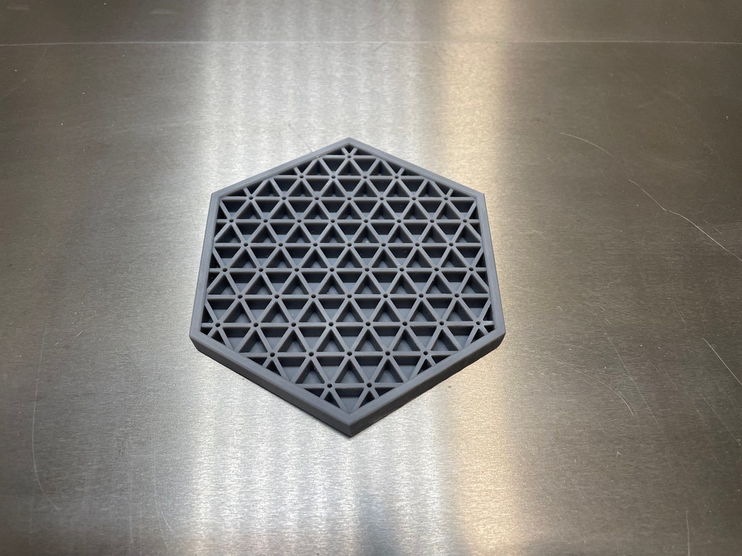 Iso-grid Coaster, Aerospace Gift, Gift for Him, Engineer Gift, NASA ...