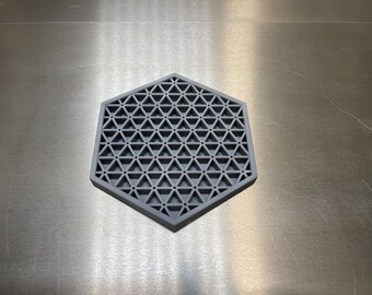 Aerospace Iso Grid Coaster - Etsy