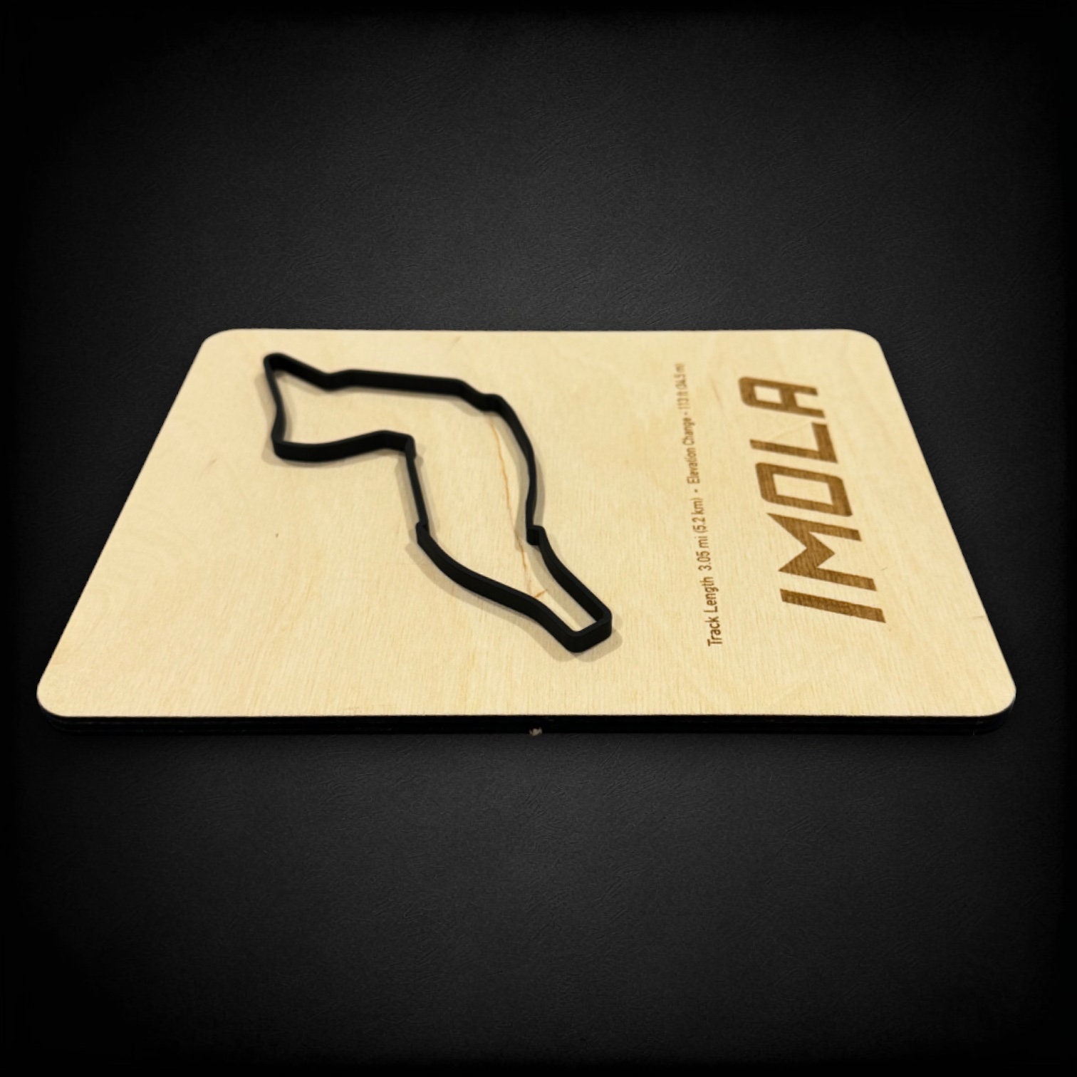 Imola Track Map Wall Art medium Size - Etsy