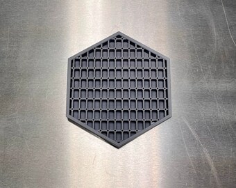 Aerospace Iso Grid Coaster - Etsy