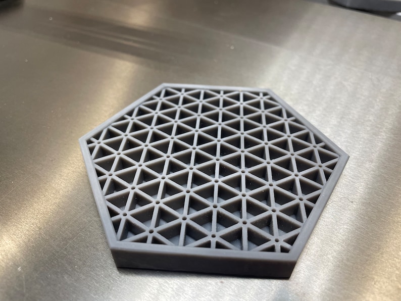 Iso-grid Coaster, Aerospace Gift, Gift for Him, Engineer Gift, NASA ...