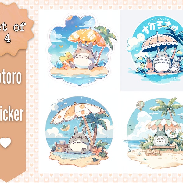 Totoro Car Stickers - Etsy