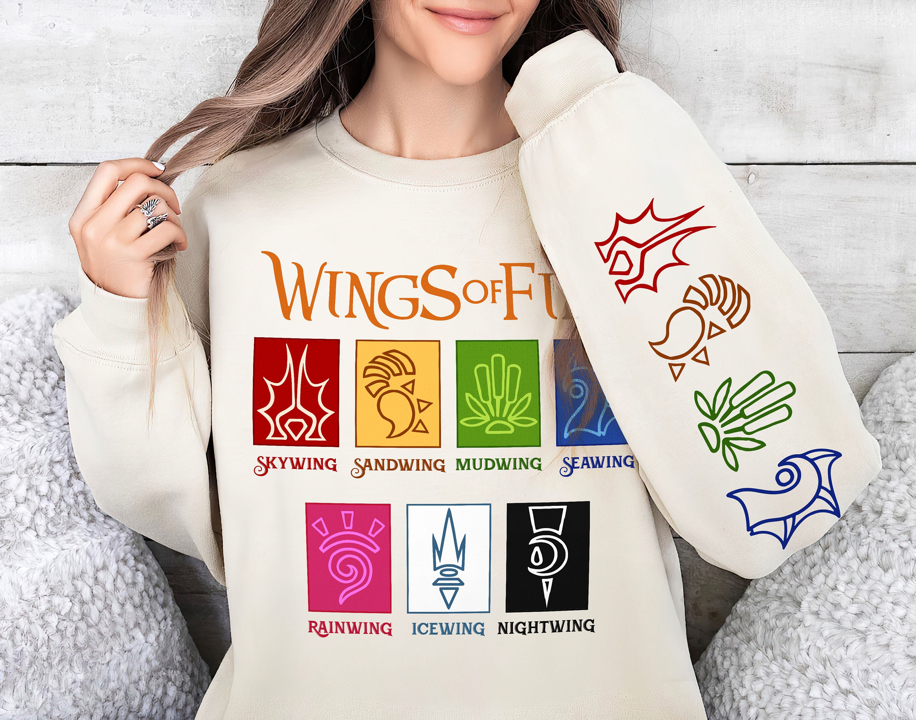 Wings of Fire Sweatshirt, Queen of Pyrrhia Bookish Shirt, Darkstalker ...