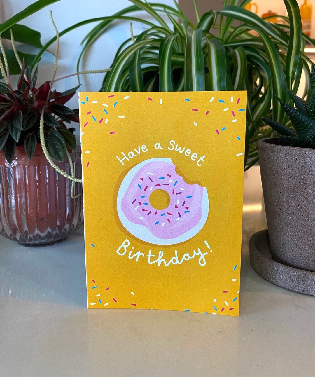 Happy Birthday Card / Have A Sweet Birthday Greeting Card - Etsy