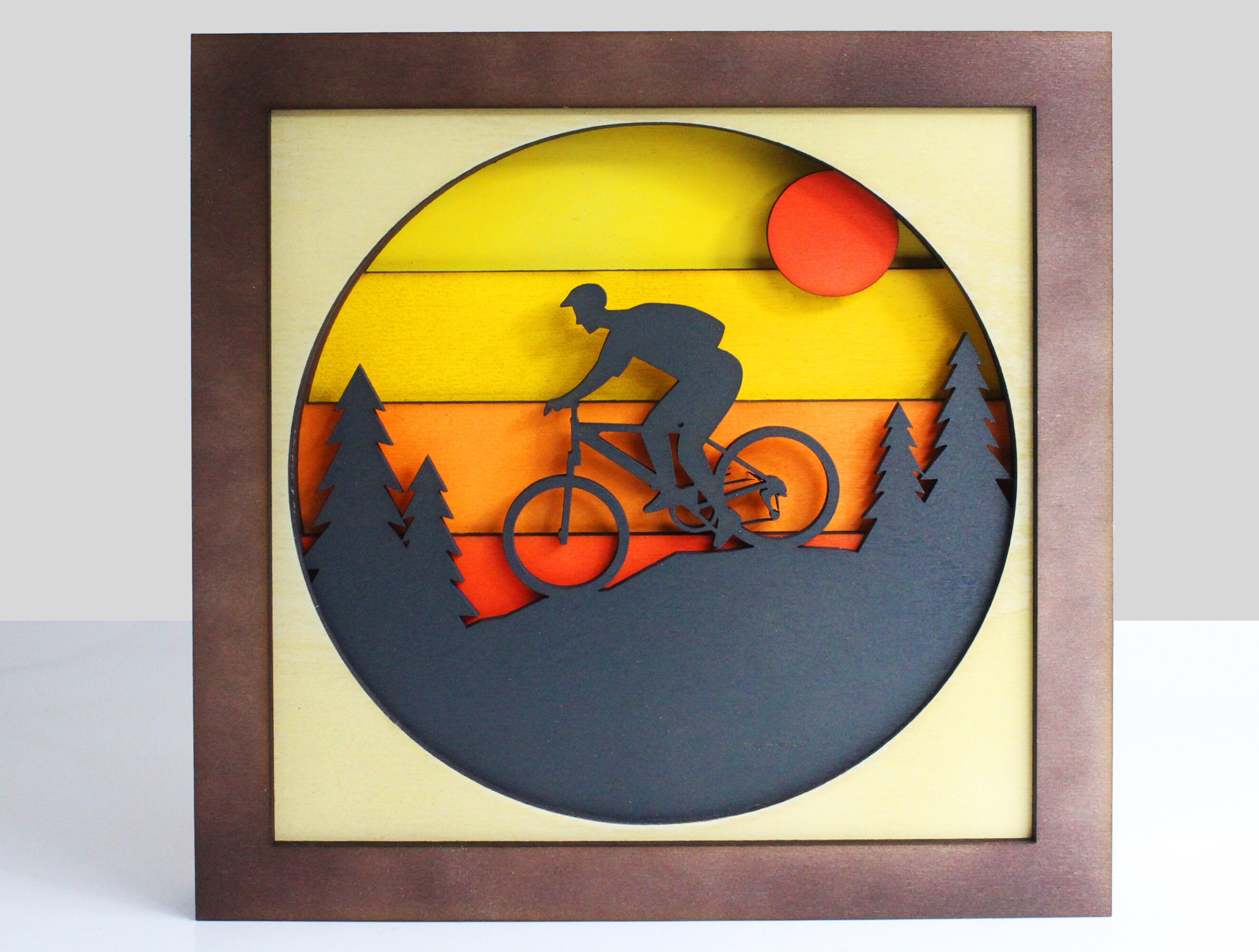 Digital Files / Laser Cut Files / SVG File for Glowforge / 3D Effect ...
