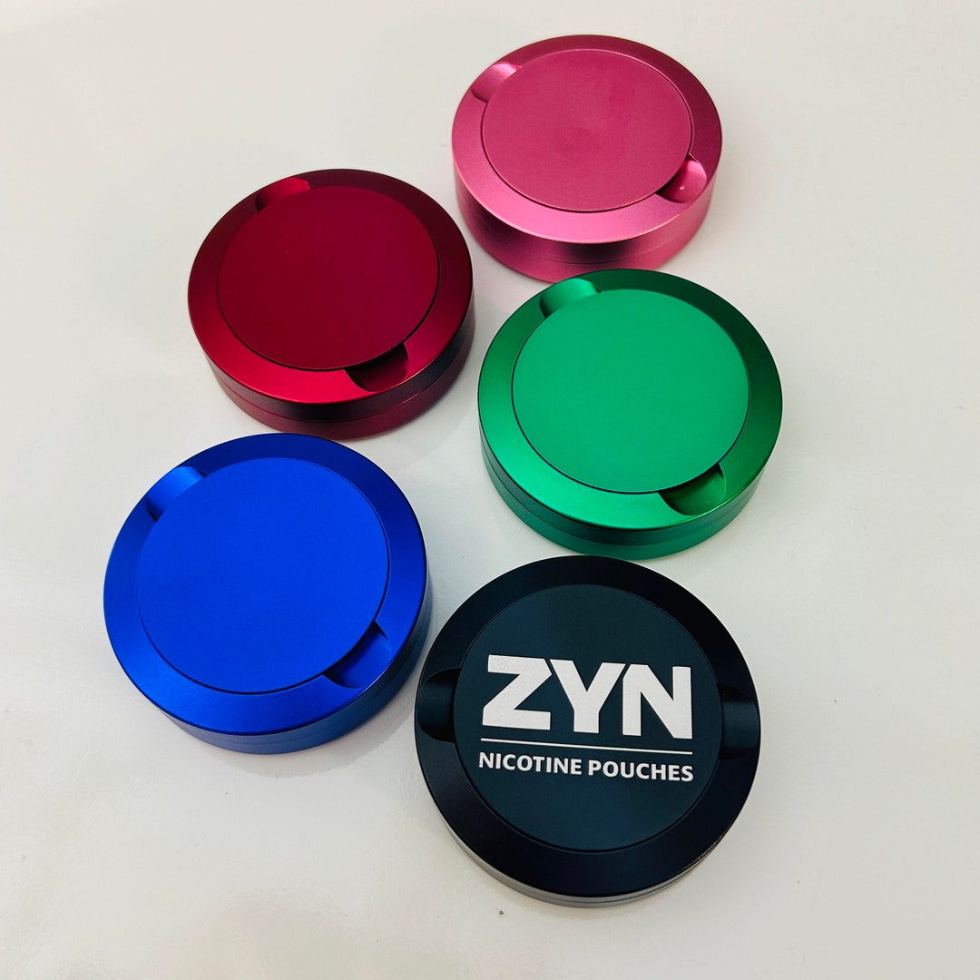 Custom Metal Zyn Tin, Custom Snus Can, Metal Zyn Container, Dip Can ...