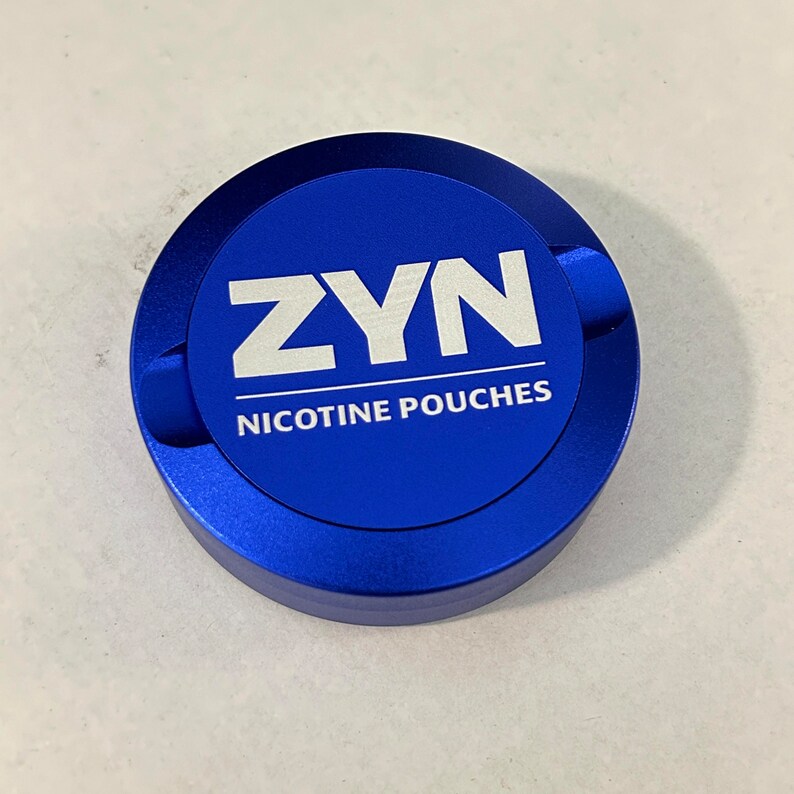 Custom Metal Zyn Tin, Custom Snus Can, Metal Zyn Container, Dip Can ...