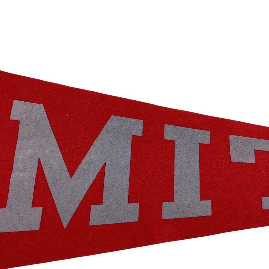 Vintage MIT Pennant Massachusetts Institute of Technology. Made in the ...