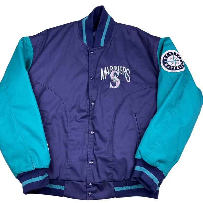 90s Baseball Jacket - Etsy