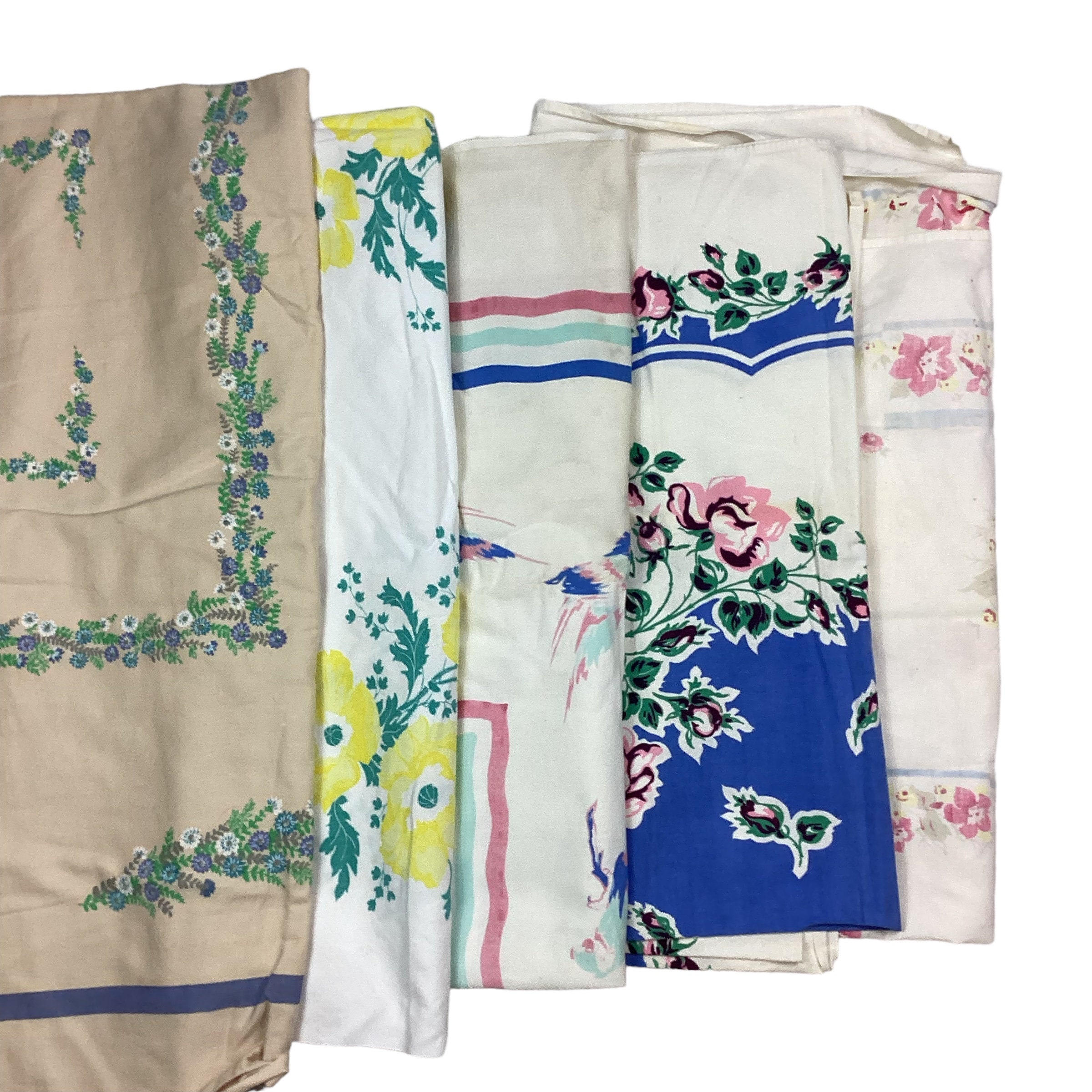 Vintage Nylon/lace Trim Half Slip Bundle Set of 7. Pale Pink/creamy ...