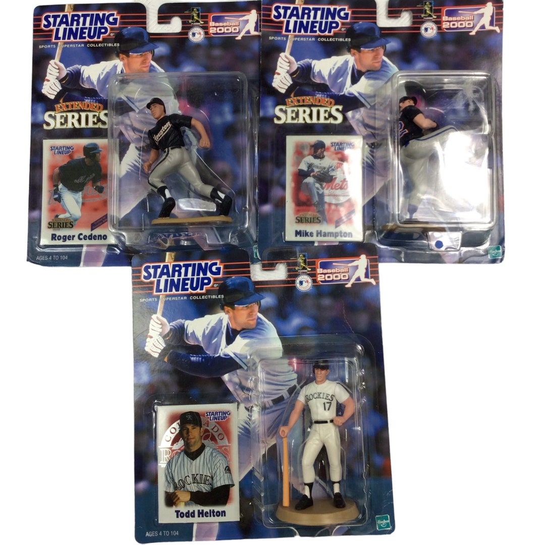 Vintage Starting Lineup Baseball 2000 Action Figures. Set of Three ...