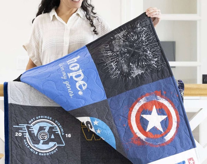 Premium Double-sided T-shirt Quilts - Etsy