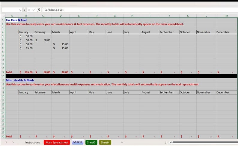 Checkbook Register for PC or Android. Excel Checkbook Register, Excel ...