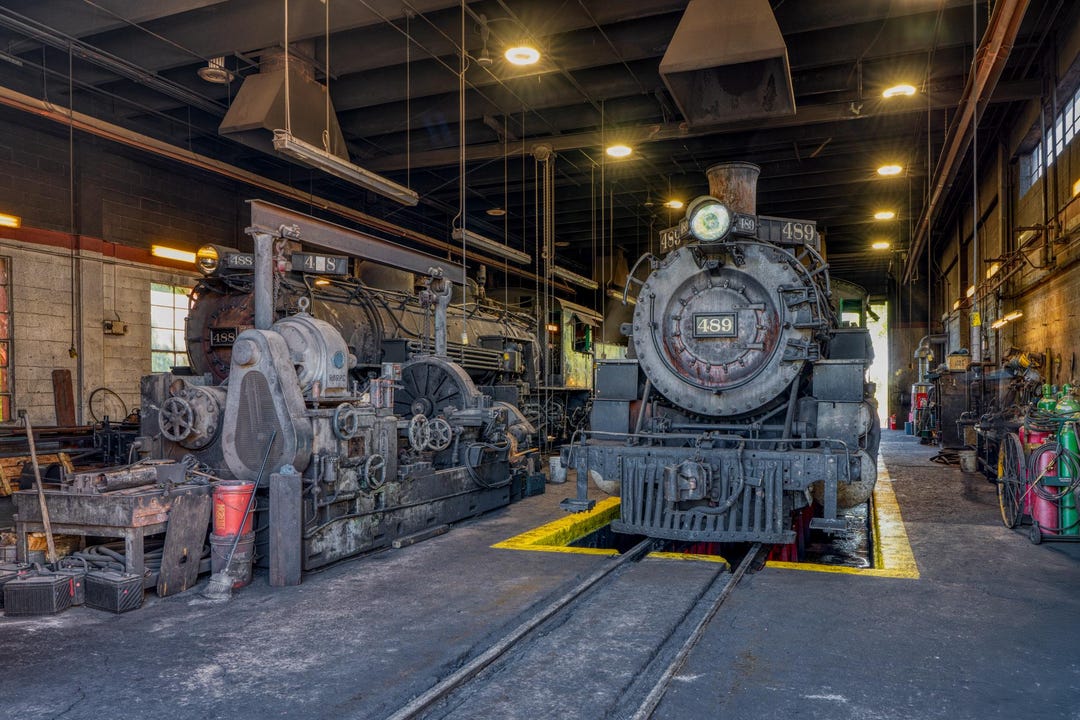 Chama Train Engine House - Etsy