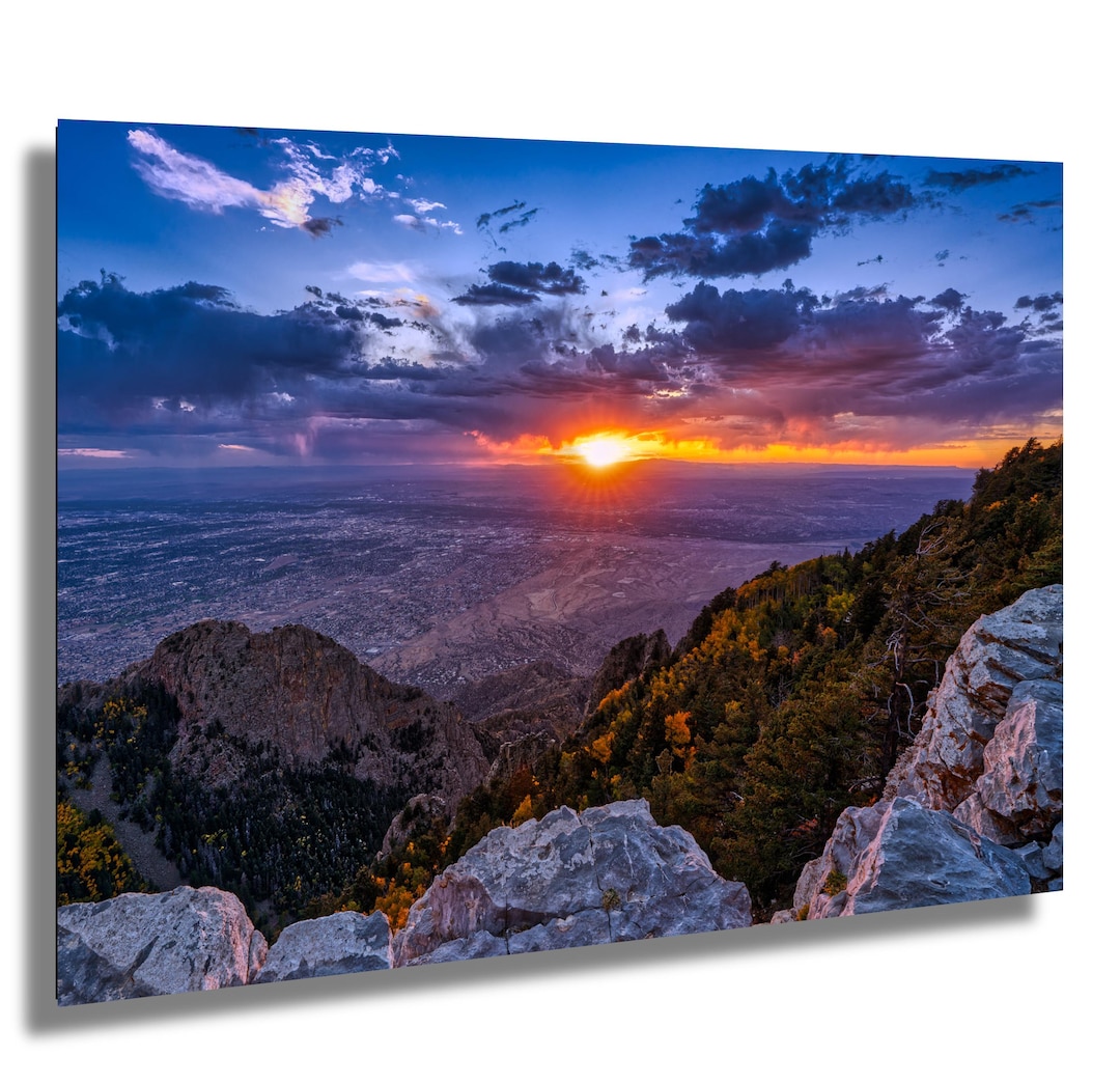 Sandia Crest Fall Sunset - Etsy