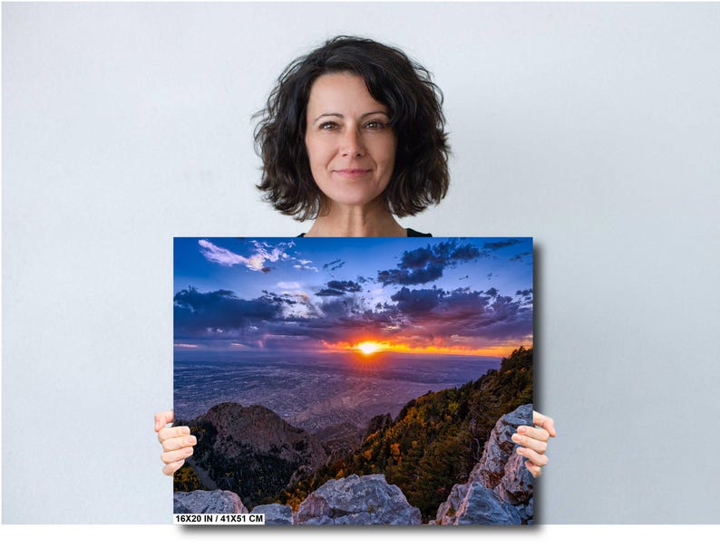 Sandia Crest Fall Sunset - Etsy