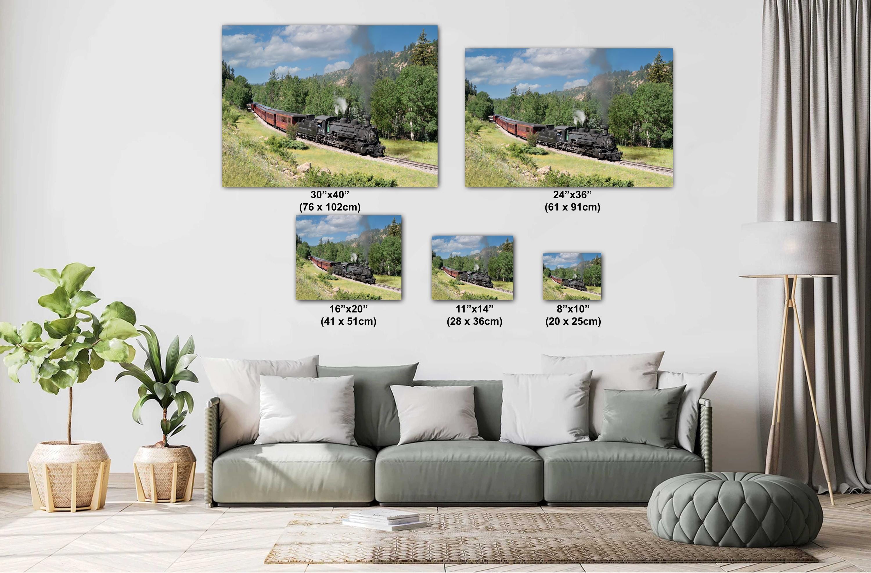 Chama Train - Cumbres & Toltec Scenic Railroad #1 - Etsy
