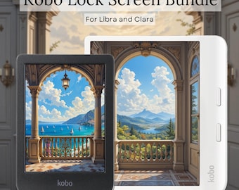 24 Lock Screens for Kobo Libra Colour and Kobo Clara Bw/colour ...